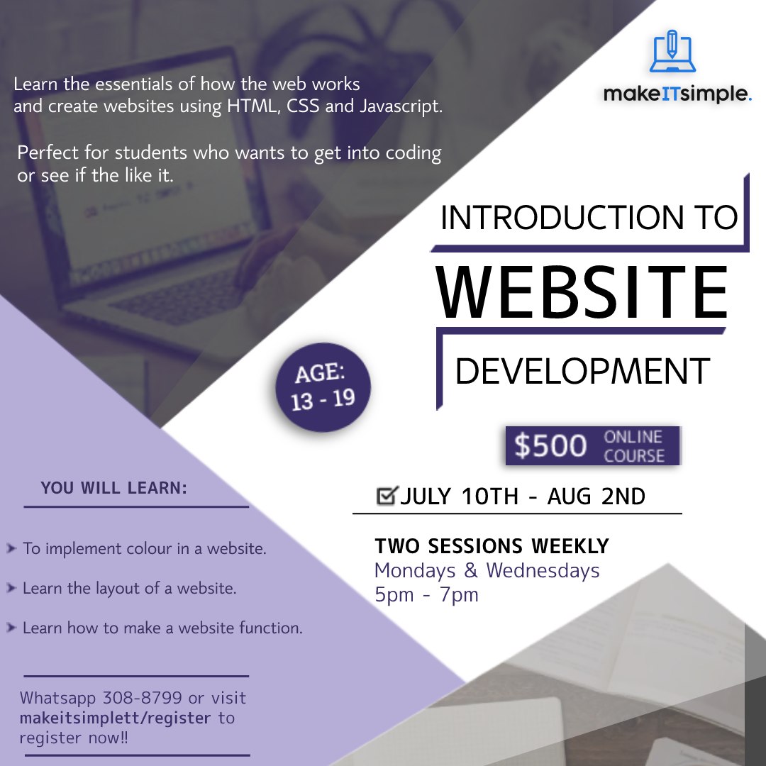 July Camps | Make Information Technology Simple