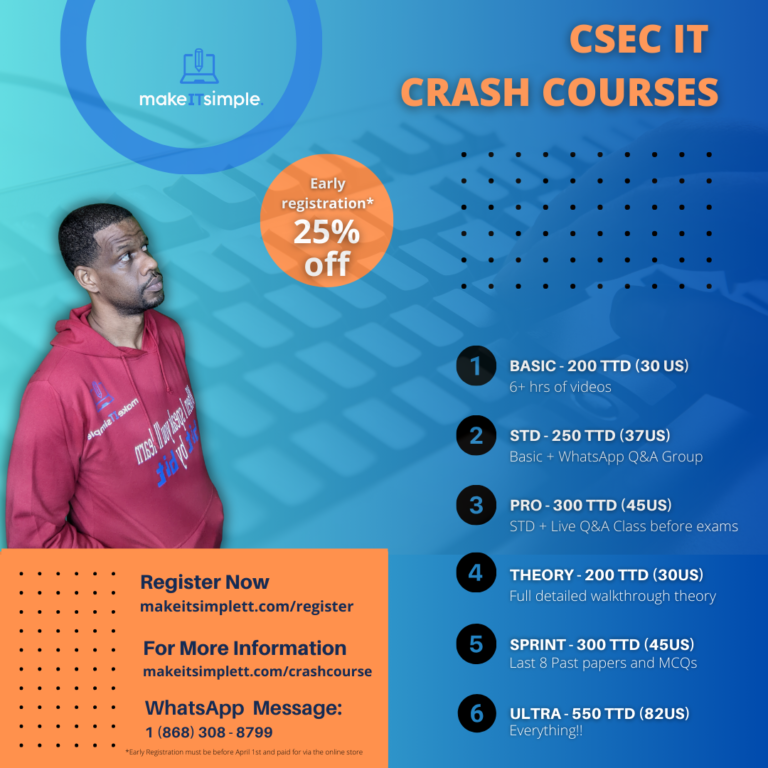 Crash Course | Make Information Technology Simple
